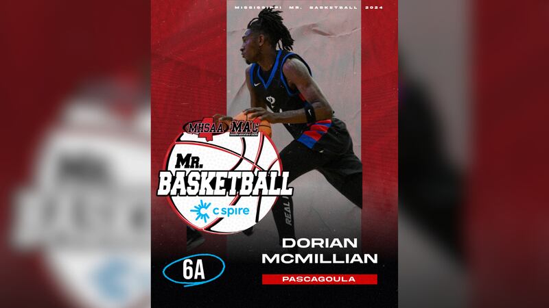 Pascagoula’s Dorian McMillian named 2024 Mr. Basketball 6A Pascagoula’s Dorian McMillian named 2024 Mr. Basketball 6A
